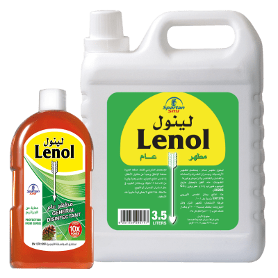 Lenol General Disinfectant 3.5L+500ml - Spartan Shop