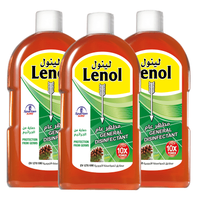 Lenol General Disinfectant 500ml 3 pes - Spartan Shop
